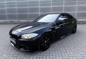 Black BMW 530 2011 in Marijampole, with an engine capacity of 2.99 L and mileage of 306 thousand km for 9400 €, photo 5 on AUTOMOTO.COM.LV