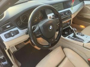 Melns BMW 530 2012 Viļņa, ar dzinēja tilpumu 2.99 L un nobraukumu 318 tūkst. km par 8900 €, foto 6 vietnē AUTOMOTO.COM.LV