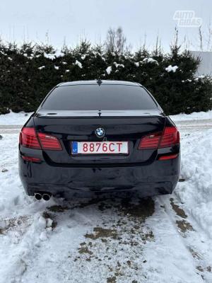 Black BMW 530 2012 in Elektrenai, with an engine capacity of 3.00 L and mileage of 210 thousand km for 11500 €, photo 4 on AUTOMOTO.COM.LV