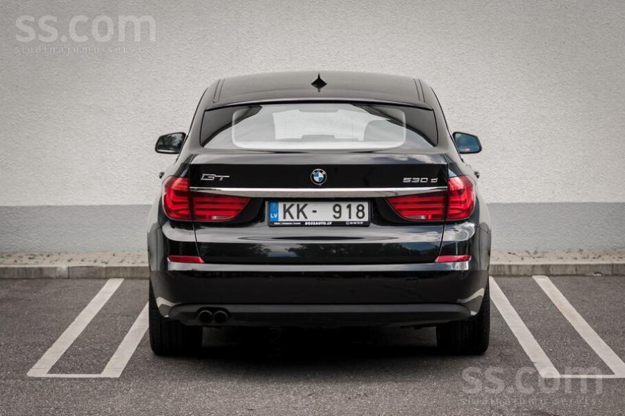 Black BMW 530 2012 in Riga, with an engine capacity of 3.00 L and mileage of 0 thousand km for 9650 €, photo 6 on AUTOMOTO.COM.LV