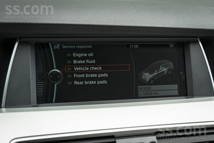 Black BMW 530 2012 in Riga, with an engine capacity of 3.00 L and mileage of 0 thousand km for 9650 €, photo 24 on AUTOMOTO.COM.LV