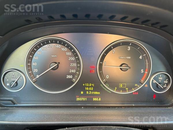 Melns BMW 530 2012 Rīga, ar dzinēja tilpumu 3.00 L un nobraukumu 294 tūkst. km par 9200 €, foto 9 vietnē AUTOMOTO.COM.LV