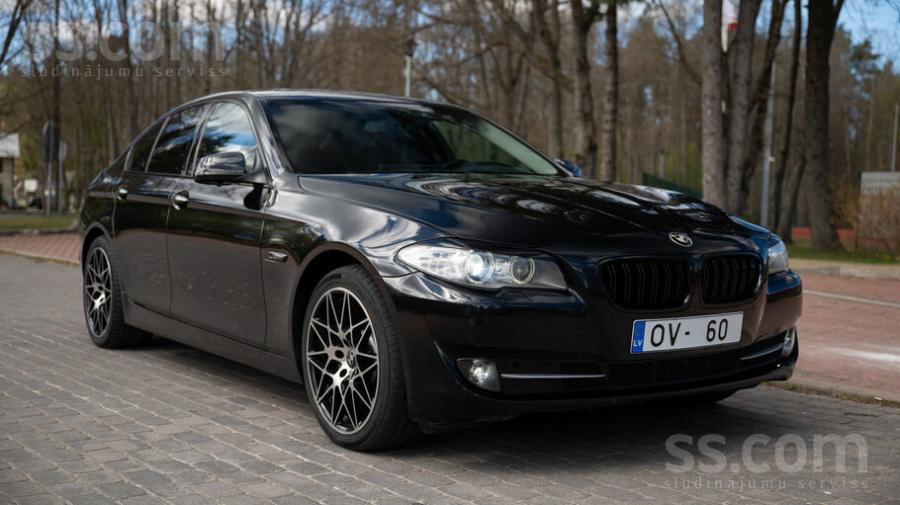 Melns BMW 530 2012 Rīga, ar dzinēja tilpumu 3.00 L un nobraukumu 240 tūkst. km par 9600 €, foto 6 vietnē AUTOMOTO.COM.LV