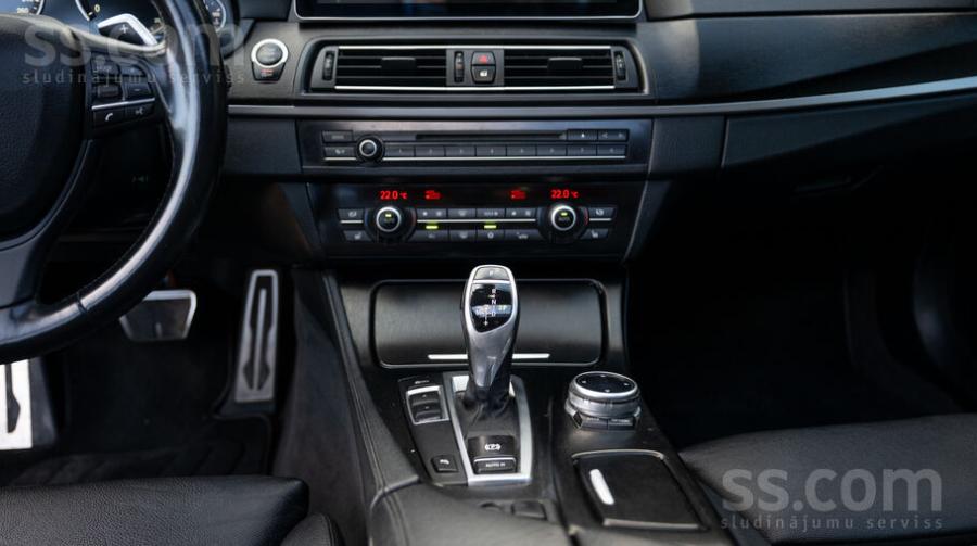 Melns BMW 530 2012 Rīga, ar dzinēja tilpumu 3.00 L un nobraukumu 240 tūkst. km par 9600 €, foto 18 vietnē AUTOMOTO.COM.LV