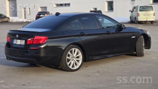 Melns BMW 530 2012 Rēzekne, ar dzinēja tilpumu 3.00 L un nobraukumu 0 tūkst. km par 12950 €, foto 1 vietnē AUTOMOTO.COM.LV