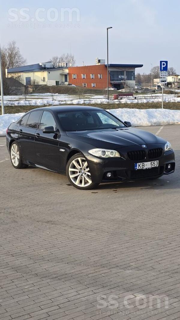 Melns BMW 530 2012 Rēzekne, ar dzinēja tilpumu 3.00 L un nobraukumu 0 tūkst. km par 12950 €, foto 2 vietnē AUTOMOTO.COM.LV