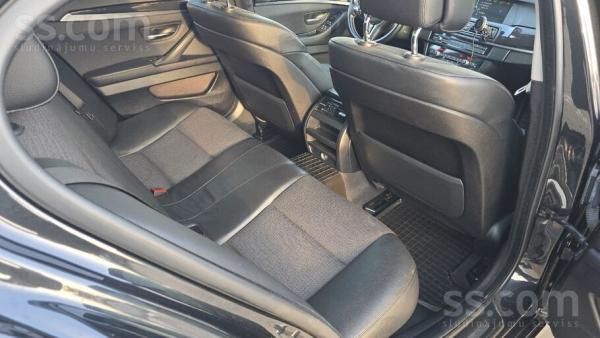 Melns BMW 530 2012 Rēzekne, ar dzinēja tilpumu 3.00 L un nobraukumu 0 tūkst. km par 12950 €, foto 9 vietnē AUTOMOTO.COM.LV