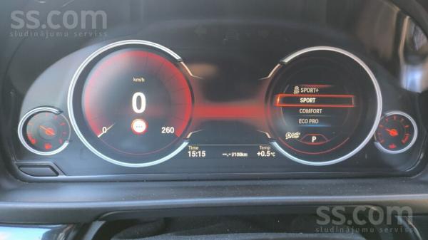 Black BMW 530 2012 in Jurmala, with an engine capacity of 3.00 L and mileage of 321 thousand km for 11200 €, photo 7 on AUTOMOTO.COM.LV
