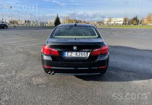 Black BMW 530 2012 in Riga, with an engine capacity of 3.00 L and mileage of 283 thousand km for 9990 €, photo 5 on AUTOMOTO.COM.LV