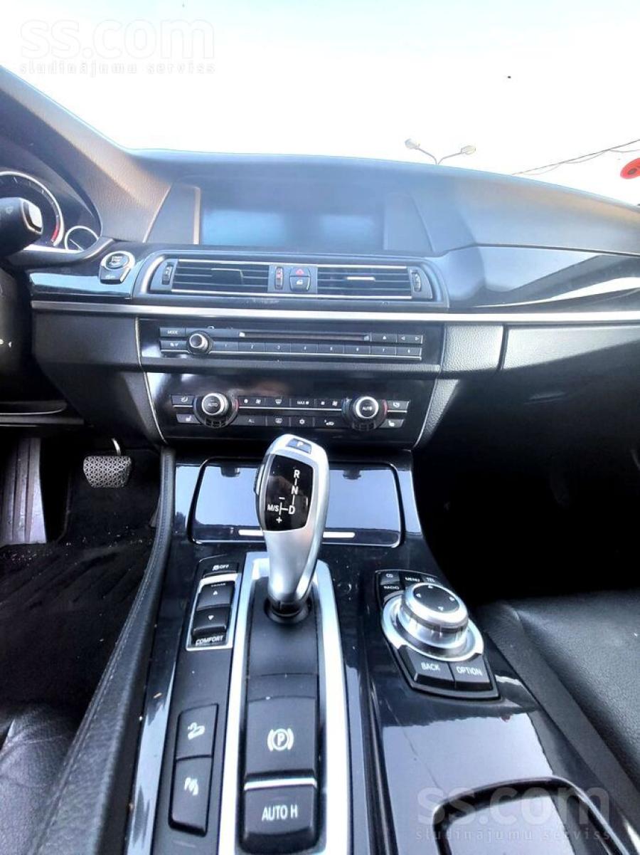 Melns BMW 530 2012 Rīga, ar dzinēja tilpumu 3.00 L un nobraukumu 243 tūkst. km par 11500 €, foto 9 vietnē AUTOMOTO.COM.LV