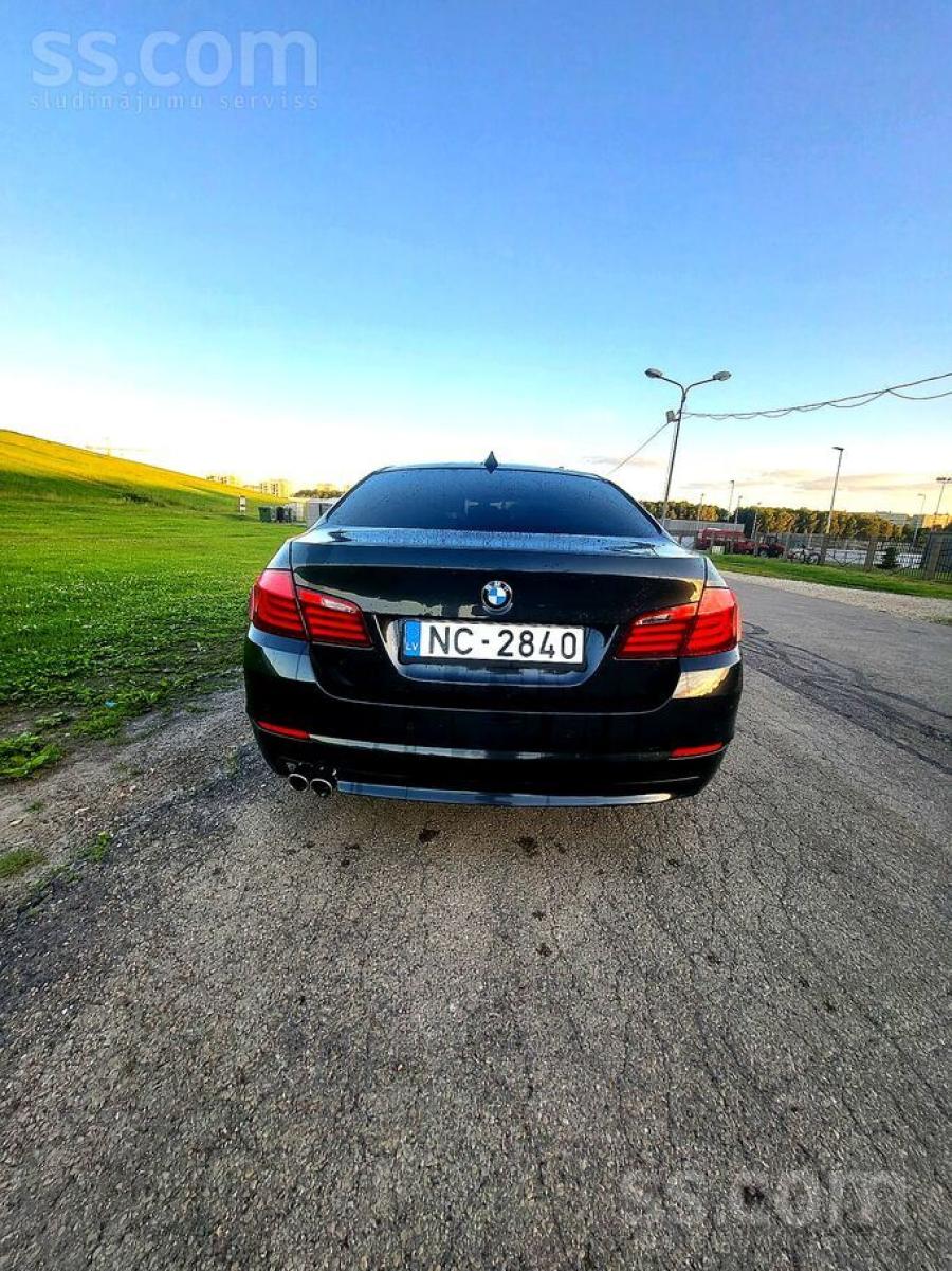 Melns BMW 530 2012 Rīga, ar dzinēja tilpumu 3.00 L un nobraukumu 243 tūkst. km par 11500 €, foto 11 vietnē AUTOMOTO.COM.LV