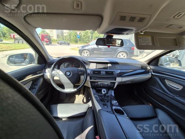 Melns BMW 530 2012 Rīga, ar dzinēja tilpumu 3.00 L un nobraukumu 294 tūkst. km par 9490 €, foto 10 vietnē AUTOMOTO.COM.LV