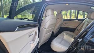 Black BMW 530 2012 in Riga, with an engine capacity of 3.00 L and mileage of 290 thousand km for 12300 €, photo 11 on AUTOMOTO.COM.LV