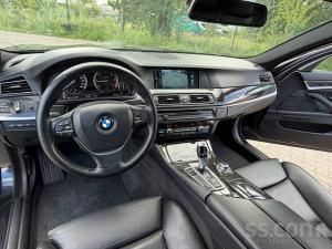 Black BMW 530 2012 in Riga, with an engine capacity of 3.00 L and mileage of 0 thousand km for 11500 €, photo 17 on AUTOMOTO.COM.LV