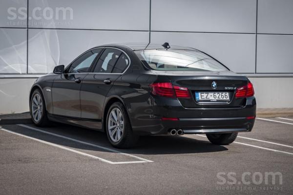 Melns BMW 530 2012 Rīga, ar dzinēja tilpumu 3.00 L un nobraukumu 286 tūkst. km par 9490 €, foto 6 vietnē AUTOMOTO.COM.LV