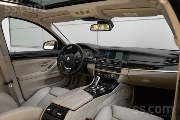Melns BMW 530 2012 Rīga, ar dzinēja tilpumu 3.00 L un nobraukumu 286 tūkst. km par 9490 €, foto 7 vietnē AUTOMOTO.COM.LV