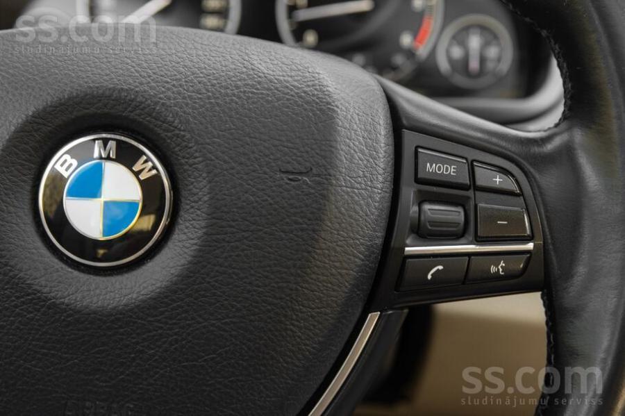 Melns BMW 530 2012 Rīga, ar dzinēja tilpumu 3.00 L un nobraukumu 286 tūkst. km par 9490 €, foto 14 vietnē AUTOMOTO.COM.LV