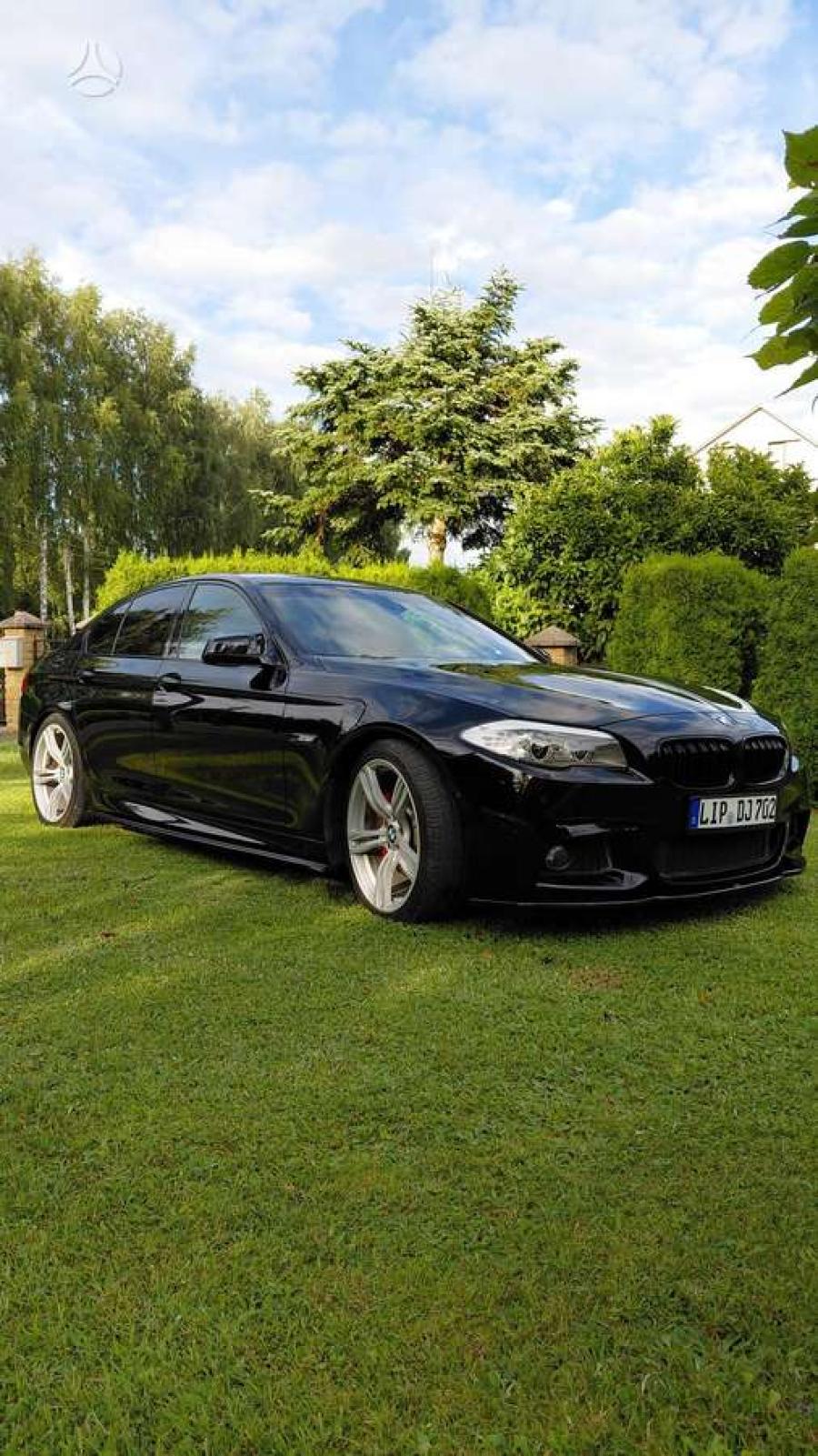 Melns BMW 530 2012 Viļņa, ar dzinēja tilpumu 2.99 L un nobraukumu 277 tūkst. km par 12500 €, foto 5 vietnē AUTOMOTO.COM.LV