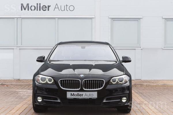 Black BMW 530 2013 in Ventspils, with an engine capacity of 3.00 L and mileage of 260 thousand km for 8900 €, photo 8 on AUTOMOTO.COM.LV