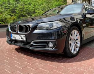 Black BMW 530 2013 in Riga, with an engine capacity of 3.00 L and mileage of 277 thousand km for 12999 €, photo  on AUTOMOTO.COM.LV