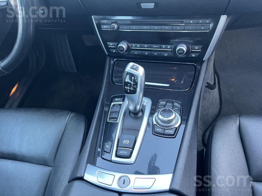 Melns BMW 530 2013 Rīga, ar dzinēja tilpumu 3.00 L un nobraukumu 255 tūkst. km par 9990 €, foto 15 vietnē AUTOMOTO.COM.LV