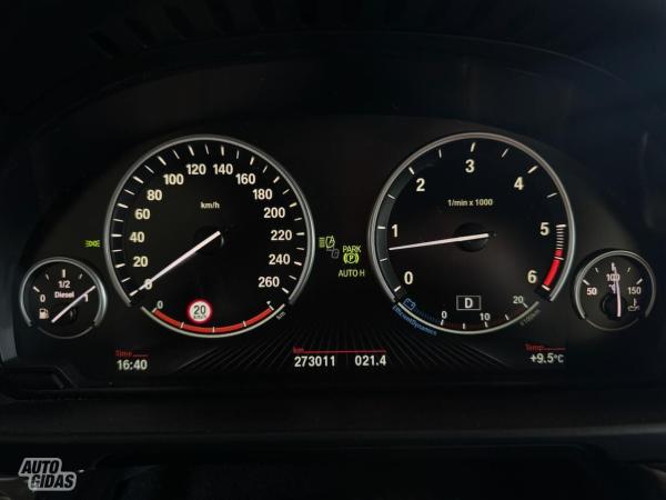 Melns BMW 530 2013 Viļņa, ar dzinēja tilpumu 3.00 L un nobraukumu 275 tūkst. km par 11900 €, foto 4 vietnē AUTOMOTO.COM.LV