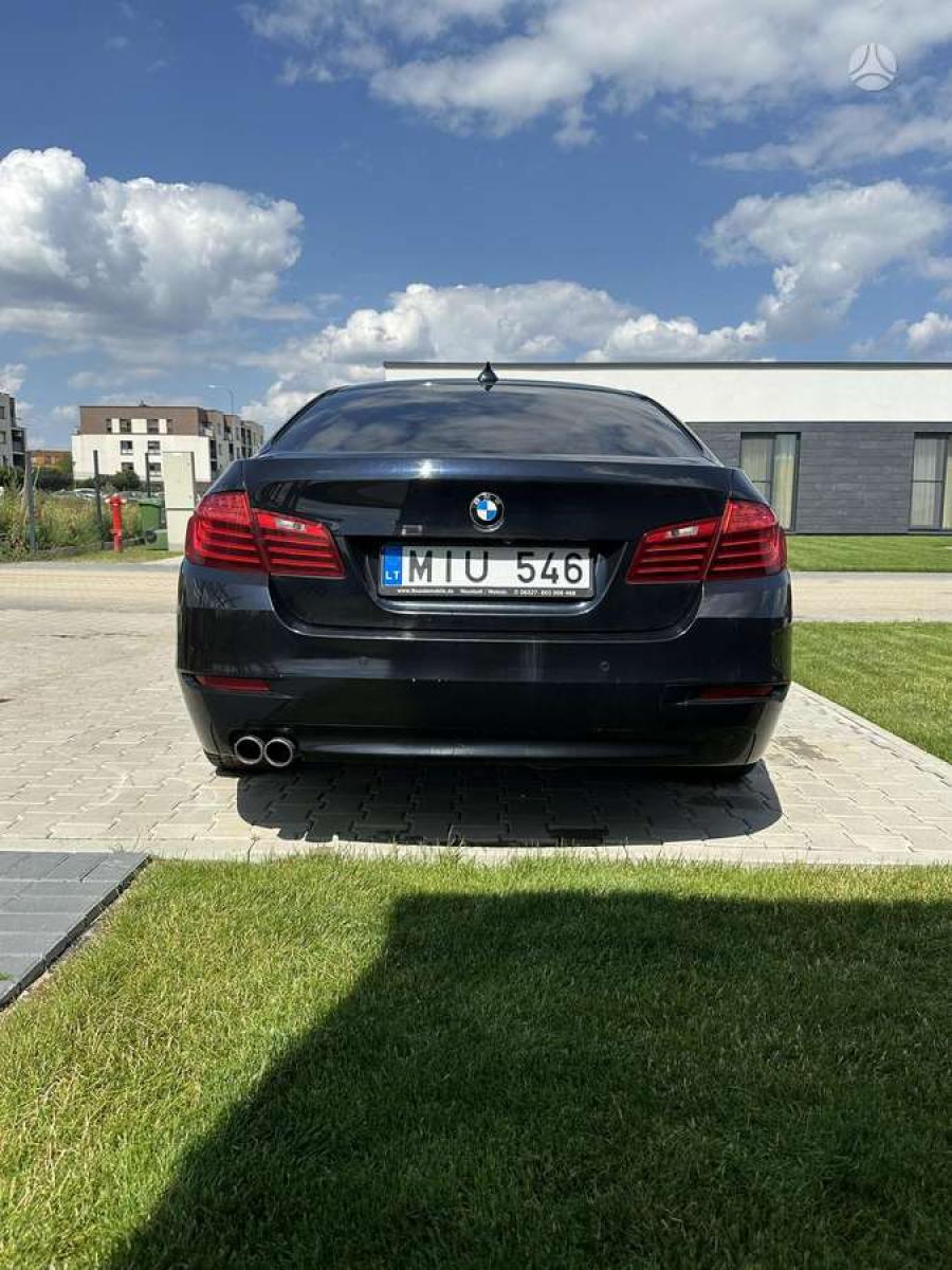 Melns BMW 530 2013 Kauņa, ar dzinēja tilpumu 2.99 L un nobraukumu 334 tūkst. km par 12500 €, foto 9 vietnē AUTOMOTO.COM.LV