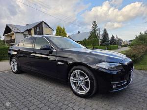 Black BMW 530 2013 in Utena, with an engine capacity of 2.99 L and mileage of 231 thousand km for 10999 €, photo 9 on AUTOMOTO.COM.LV