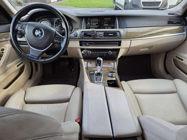 Melns BMW 530 2013 Utena, ar dzinēja tilpumu 2.99 L un nobraukumu 231 tūkst. km par 10999 €, foto 9 vietnē AUTOMOTO.COM.LV