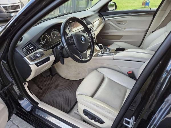 Melns BMW 530 2013 Utena, ar dzinēja tilpumu 2.99 L un nobraukumu 231 tūkst. km par 10999 €, foto 10 vietnē AUTOMOTO.COM.LV