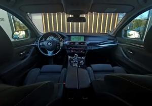 Black BMW 530 2013 in Riga, with an engine capacity of 3.00 L and mileage of 260 thousand km for 11700 €, photo 5 on AUTOMOTO.COM.LV
