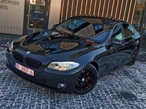 Black BMW 530 2013 in Riga, with an engine capacity of 3.00 L and mileage of 260 thousand km for 11700 €, photo 20 on AUTOMOTO.COM.LV