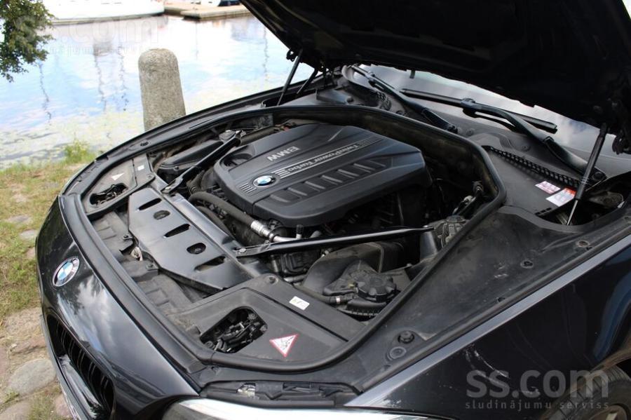 Black BMW 530 2013 in Riga, with an engine capacity of 3.00 L and mileage of 250 thousand km for 16500 €, photo 13 on AUTOMOTO.COM.LV