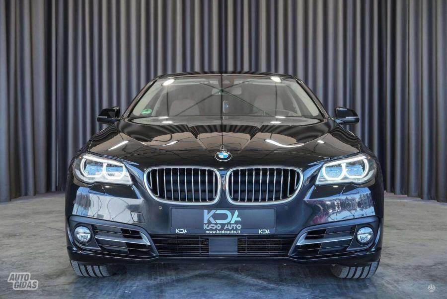 Black BMW 530 2014 in Marijampole, with an engine capacity of 3.00 L and mileage of 222 thousand km for 14250 €, photo 4 on AUTOMOTO.COM.LV