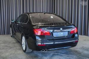 Black BMW 530 2014 in Marijampole, with an engine capacity of 3.00 L and mileage of 222 thousand km for 14250 €, photo 10 on AUTOMOTO.COM.LV