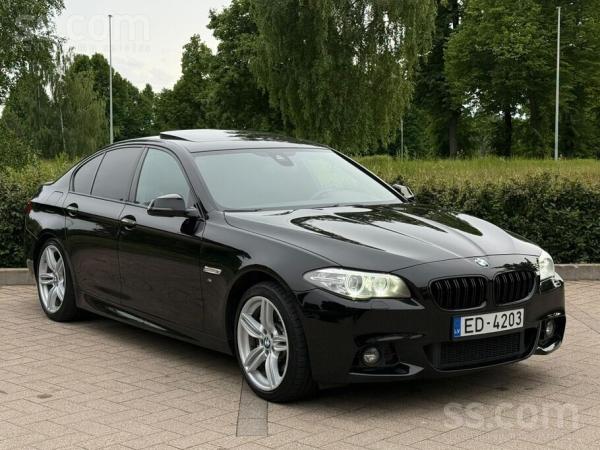Melns BMW 530 2014 Rīga, ar dzinēja tilpumu 3.00 L un nobraukumu 282 tūkst. km par 9990 €, foto 1 vietnē AUTOMOTO.COM.LV