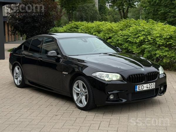 Melns BMW 530 2014 Rīga, ar dzinēja tilpumu 3.00 L un nobraukumu 282 tūkst. km par 9990 €, foto 5 vietnē AUTOMOTO.COM.LV