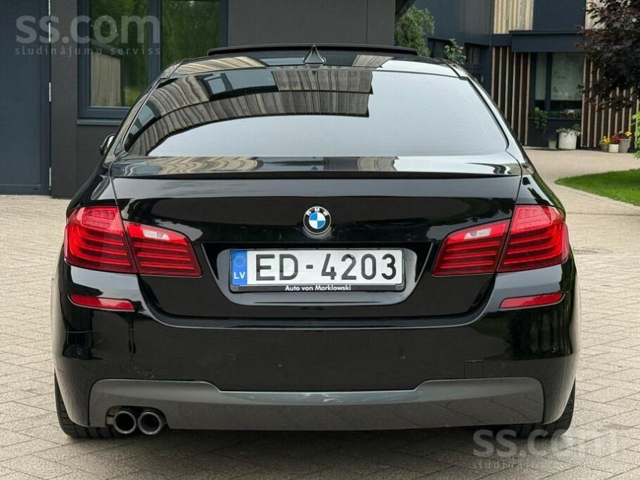Melns BMW 530 2014 Rīga, ar dzinēja tilpumu 3.00 L un nobraukumu 282 tūkst. km par 9990 €, foto 11 vietnē AUTOMOTO.COM.LV