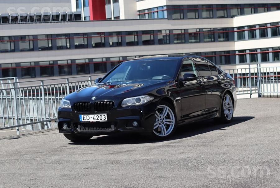 Melns BMW 530 2014 Rīga, ar dzinēja tilpumu 3.00 L un nobraukumu 282 tūkst. km par 11980 €, foto 4 vietnē AUTOMOTO.COM.LV