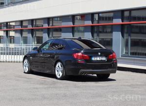 Melns BMW 530 2014 Rīga, ar dzinēja tilpumu 3.00 L un nobraukumu 282 tūkst. km par 11980 €, foto 5 vietnē AUTOMOTO.COM.LV