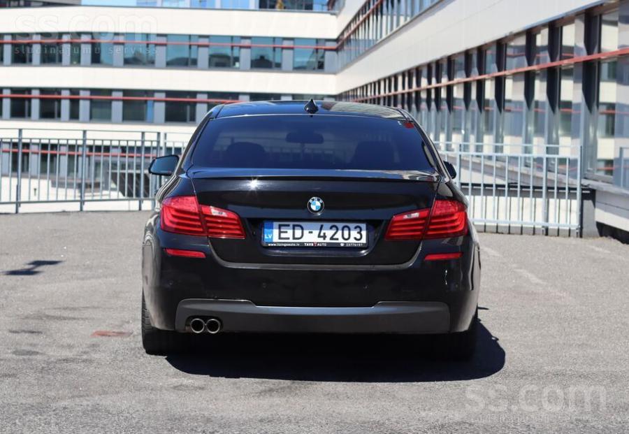 Melns BMW 530 2014 Rīga, ar dzinēja tilpumu 3.00 L un nobraukumu 282 tūkst. km par 11980 €, foto 6 vietnē AUTOMOTO.COM.LV