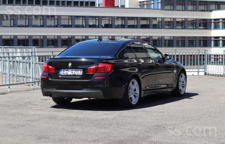 Melns BMW 530 2014 Rīga, ar dzinēja tilpumu 3.00 L un nobraukumu 282 tūkst. km par 11980 €, foto 7 vietnē AUTOMOTO.COM.LV