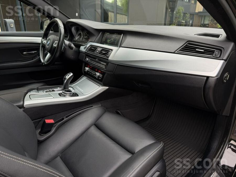 Melns BMW 530 2014 Rīga, ar dzinēja tilpumu 3.00 L un nobraukumu 282 tūkst. km par 11980 €, foto 12 vietnē AUTOMOTO.COM.LV