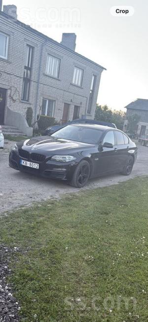 Melns BMW 530 2014 Rīga, ar dzinēja tilpumu 3.00 L un nobraukumu 198 tūkst. km par 15500 €, foto  vietnē AUTOMOTO.COM.LV