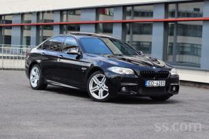 Melns BMW 530 2014 Rīga, ar dzinēja tilpumu 3.00 L un nobraukumu 282 tūkst. km par 11980 €, foto  vietnē AUTOMOTO.COM.LV