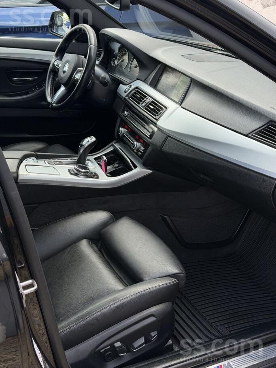 Melns BMW 530 2014 Rīga, ar dzinēja tilpumu 3.00 L un nobraukumu 282 tūkst. km par 11980 €, foto 12 vietnē AUTOMOTO.COM.LV