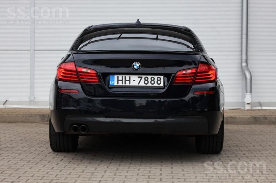 Melns BMW 530 2014 Rīga, ar dzinēja tilpumu 3.00 L un nobraukumu 242 tūkst. km par 12995 €, foto 10 vietnē AUTOMOTO.COM.LV