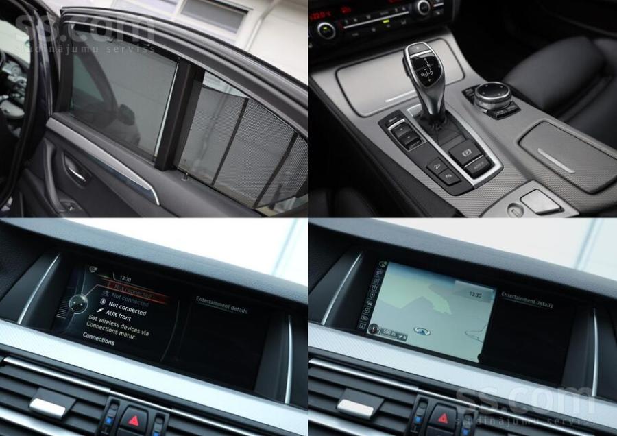 Melns BMW 530 2014 Rīga, ar dzinēja tilpumu 3.00 L un nobraukumu 242 tūkst. km par 12995 €, foto 25 vietnē AUTOMOTO.COM.LV