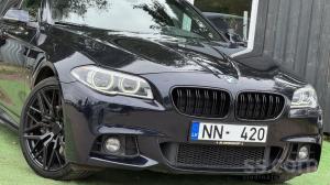 Black BMW 530 2014 in Riga, with an engine capacity of 3.00 L and mileage of 228 thousand km for 13900 €, photo 4 on AUTOMOTO.COM.LV