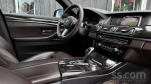 Black BMW 530 2014 in Riga, with an engine capacity of 3.00 L and mileage of 228 thousand km for 13900 €, photo 18 on AUTOMOTO.COM.LV